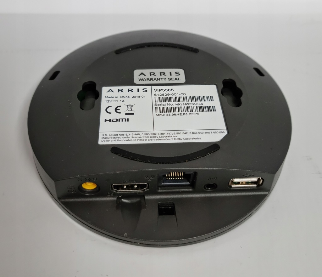 DEKODER IPTV ARRIS 5305 4K - 11445579127 - oficjalne archiwum Allegro