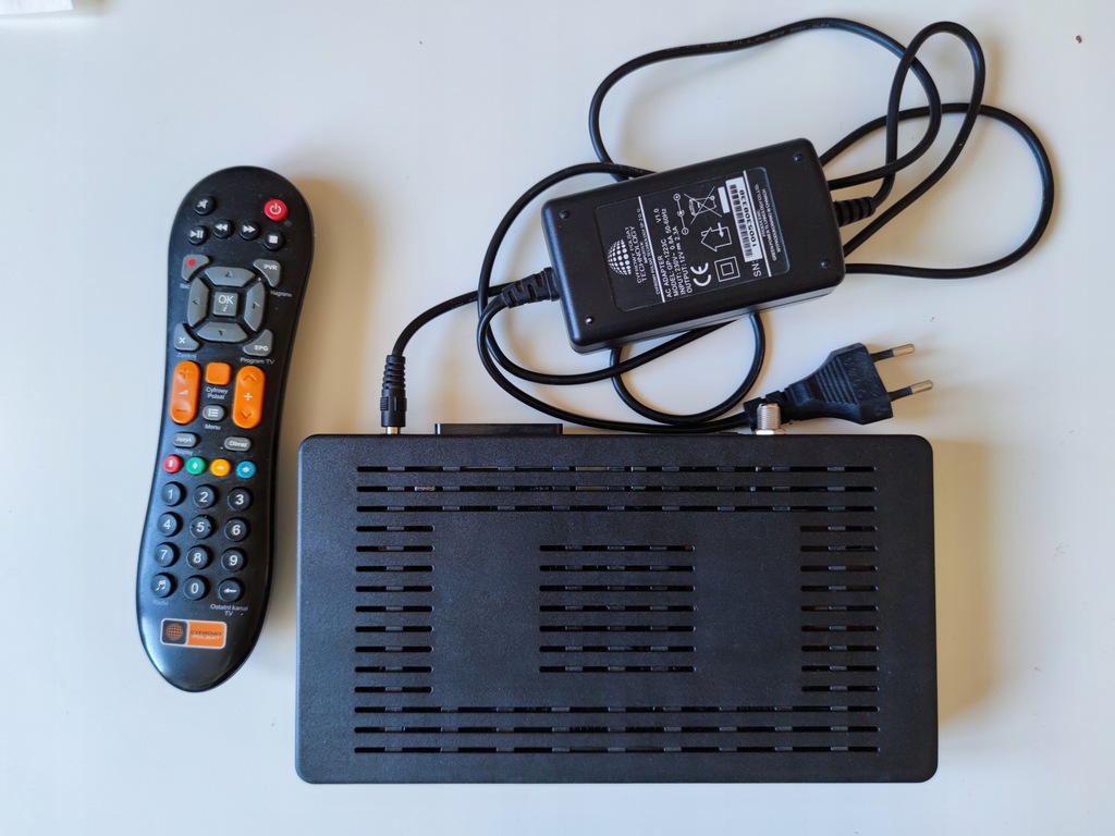 Tuner dekoder Cyfrowy Polsat HD 5500S - 13674999055 - oficjalne archiwum Allegro