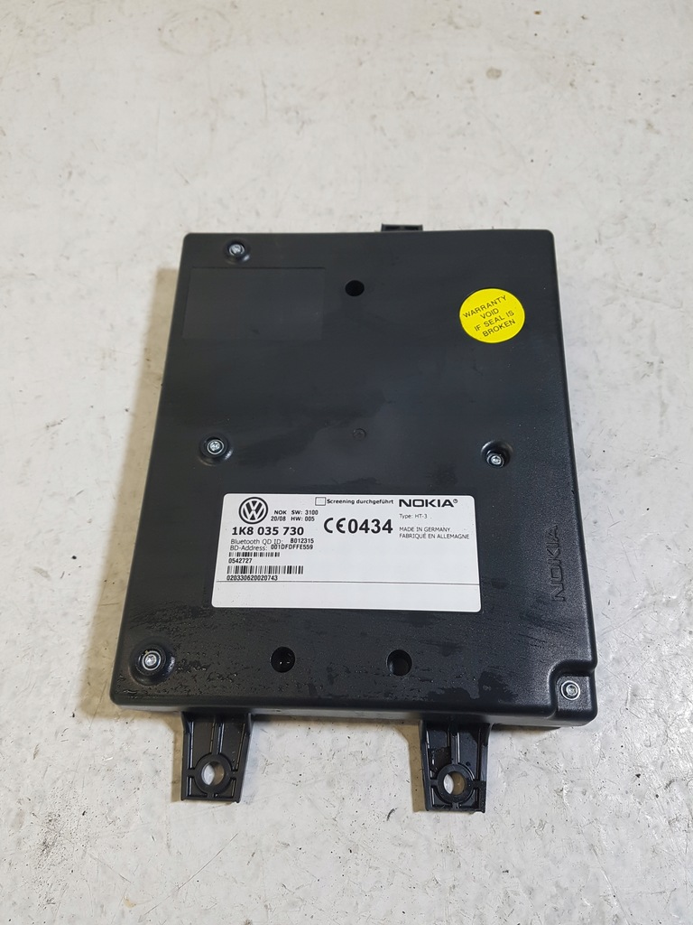 MODUŁ STEROWNIK BLUETOOTH TELEFONU VW PASSAT B6 - 12792808215 ...