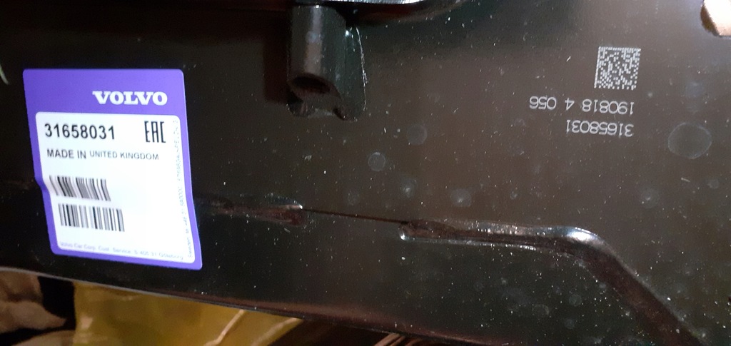 Volvo XC60 sanki belka tył 31658031 31658033 - 8654765292 - oficjalne ...