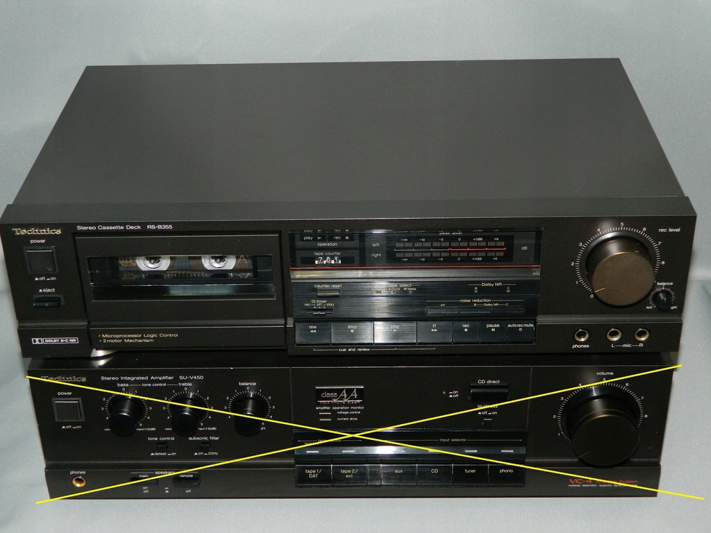 DECK TECHNICS RS-B355 - 13152500307 - oficjalne archiwum Allegro