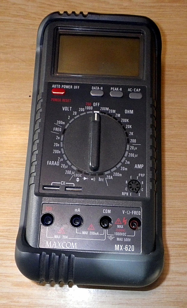 Maxcom mx620 miernik multimetr - 9536255224 - oficjalne archiwum Allegro