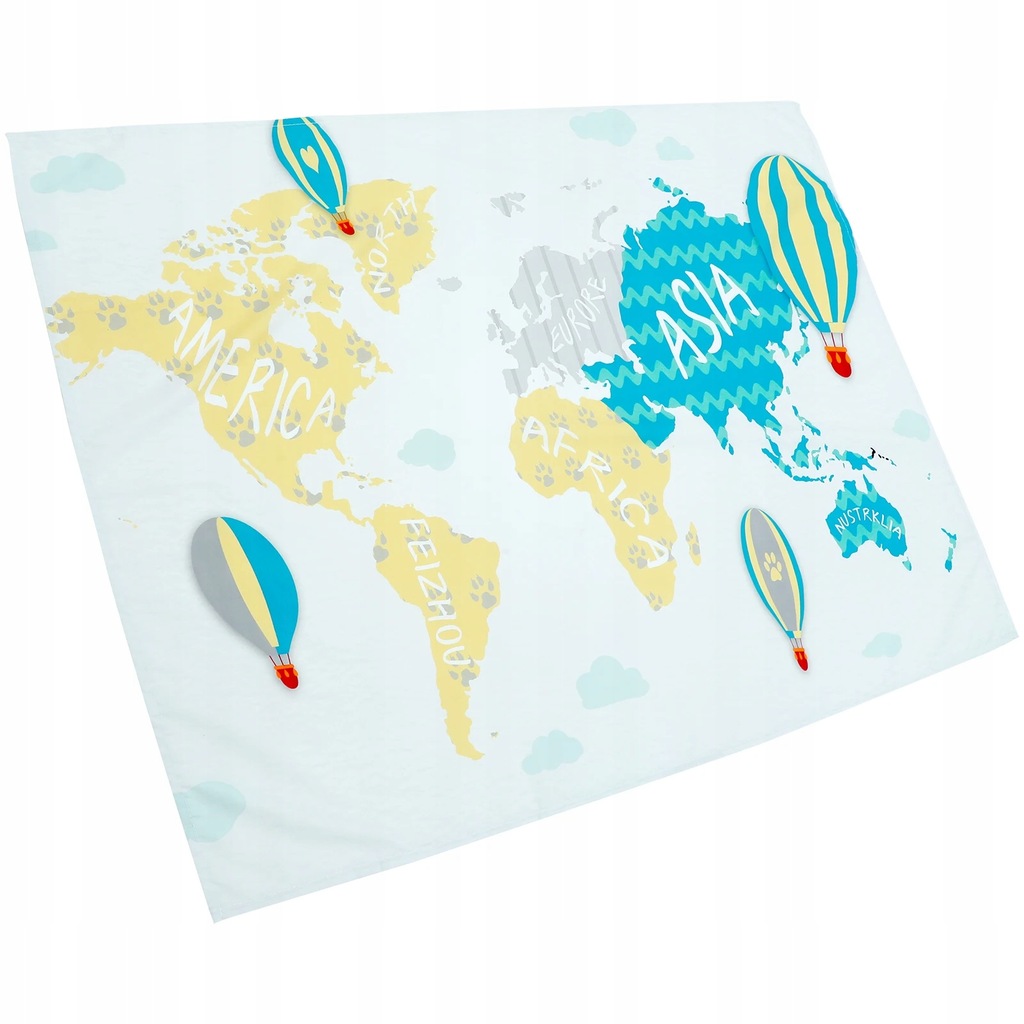 Household Hanging Tapestry Delicate World Map - 13660603827 - oficjalne ...