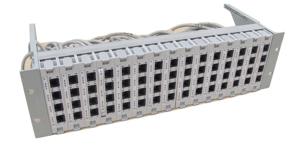 60 portowy Patch Panel R&M 3U Cat6 W-wa F-ra - 6832054652 - oficjalne ...