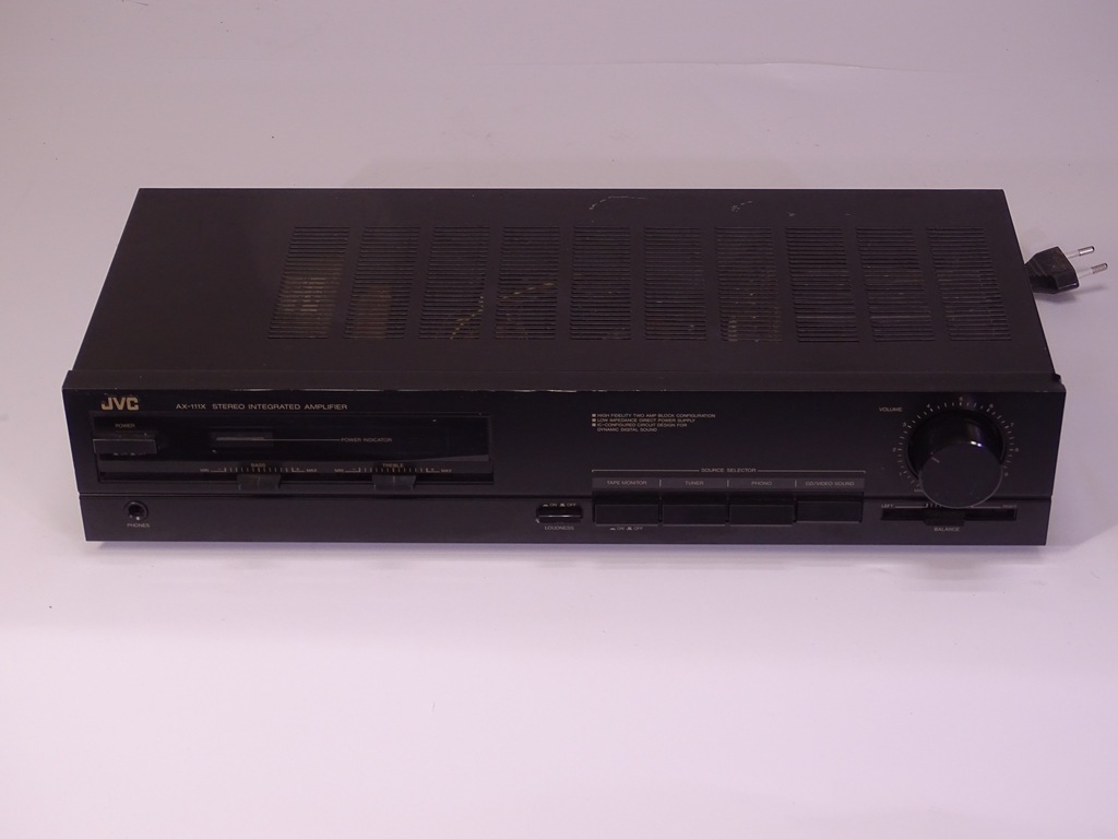 Купить СТЕРЕОУСИЛИТЕЛЬ JVC AX-111X: отзывы, фото и характеристики на ...