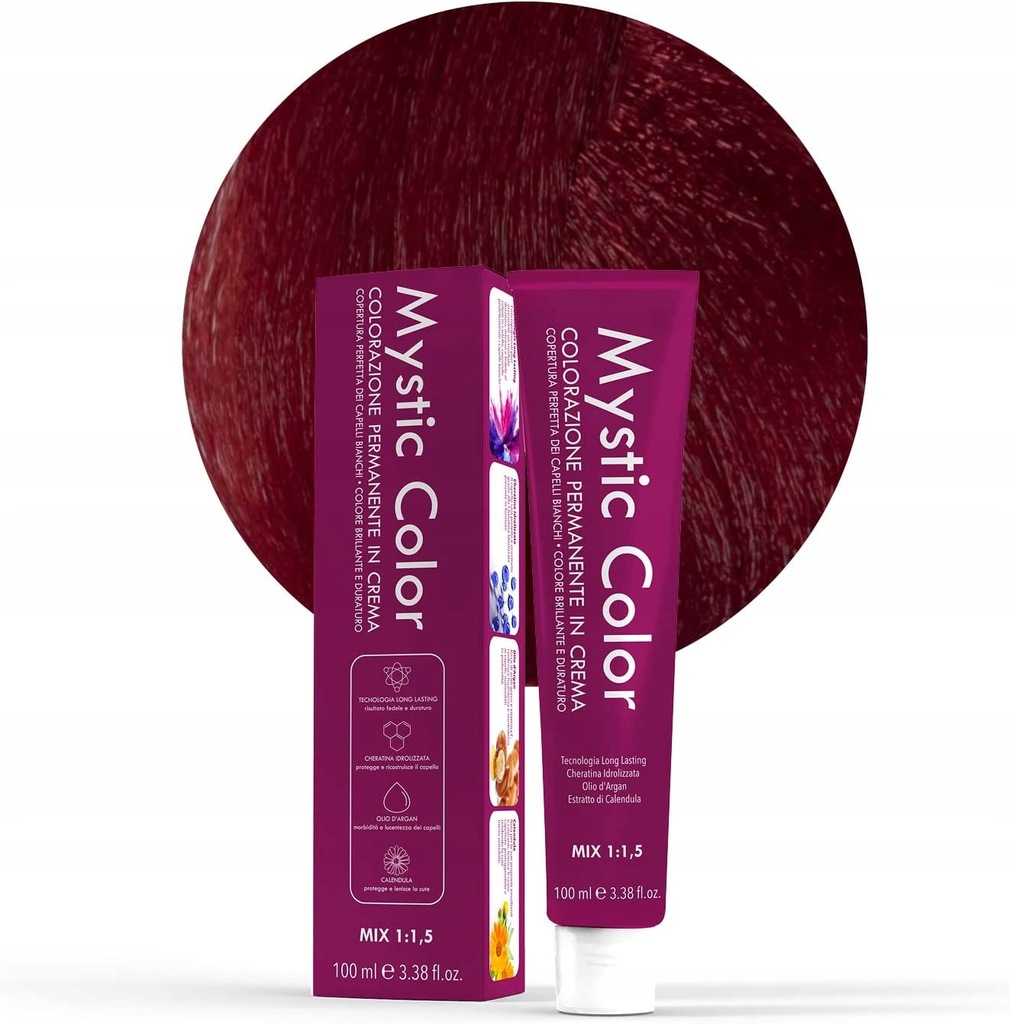MYSTIC COLOR FARBA DO WŁOSÓW 5,66 100ML DO469 - 12877683504 - oficjalne ...