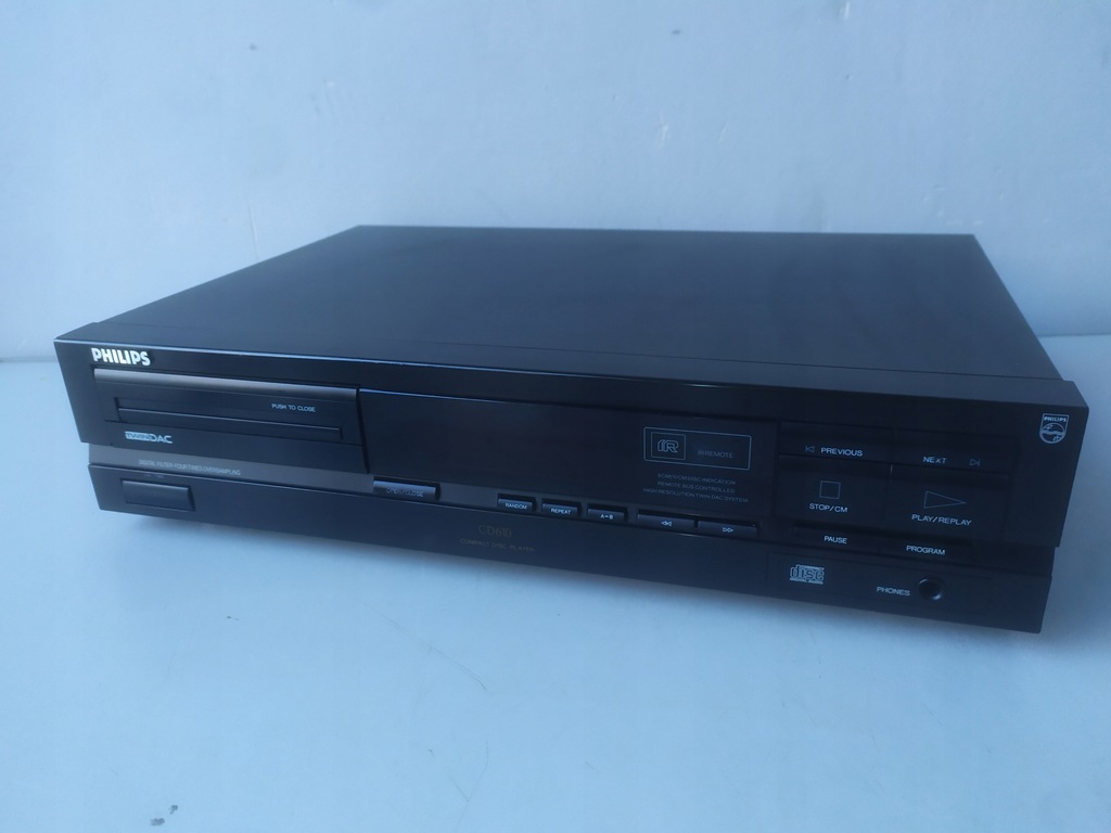 ODTWARZACZ CD PHILIPS CD610 CD 610 - 11786864397 - oficjalne archiwum ...