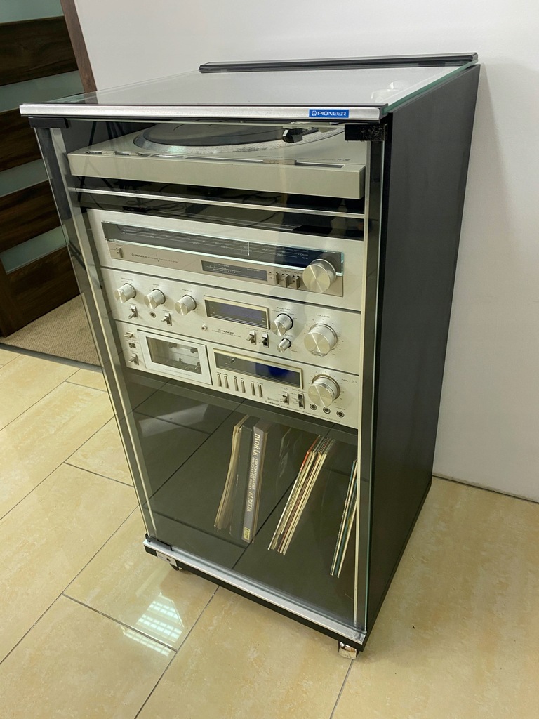 Pioneer Blue Line szafka stereo vintage - 10417913433 - oficjalne ...