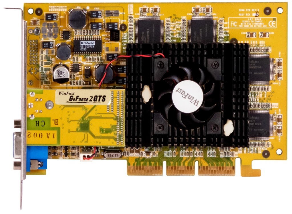 LEADTEK NVIDIA GEFORCE2 GTS 32MB LRI 2840 AGP - 13285397260 - oficjalne ...