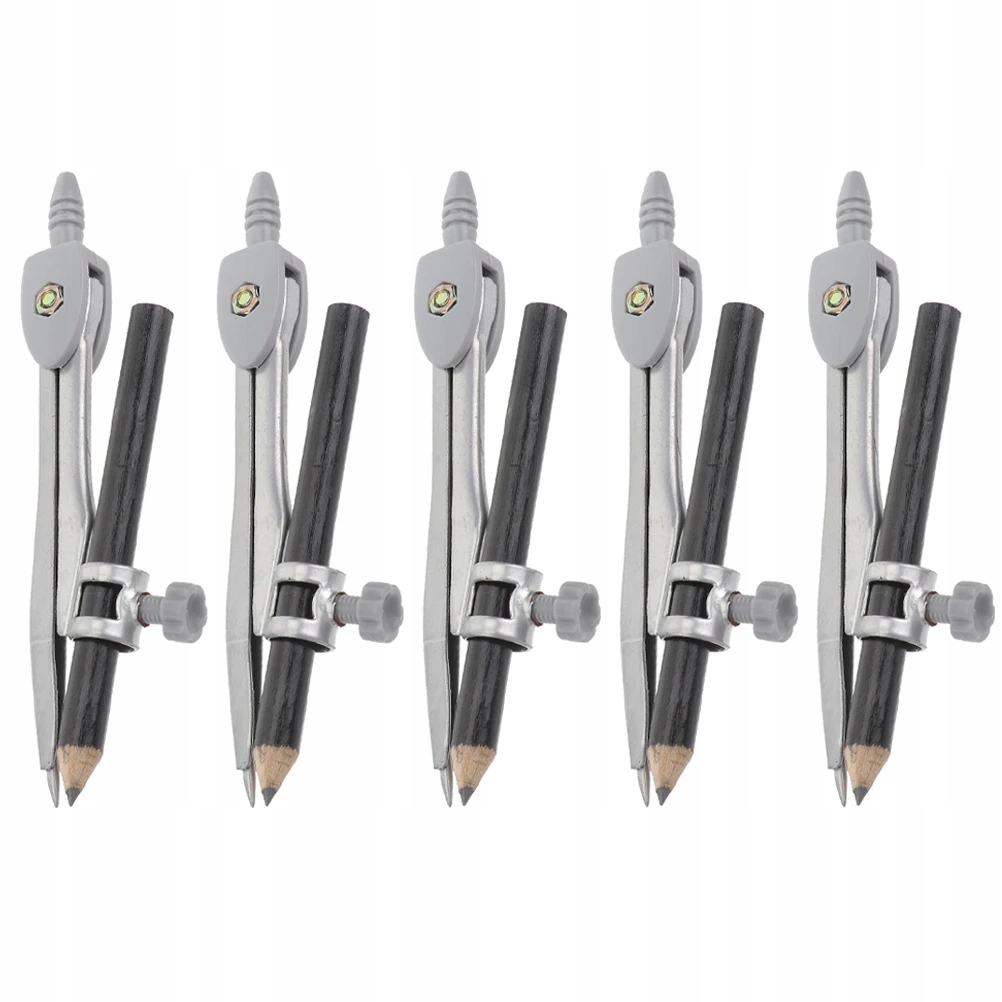 Geometry Compass Drawing Compasses Pencil 5 Pcs - 13795762779 ...
