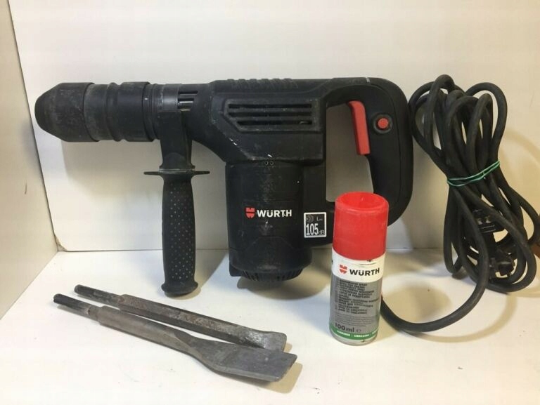 MŁOTOWIERTARKA WURTH MK 3-XE + DŁUTA W WALIZCE - 11129262010 ...
