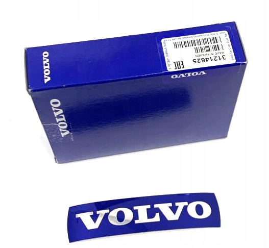 ORYGINALNY ZNAK FIRMOWY LOGO NAKLEJKA VOLVO 113x28 - 13273454627 ...