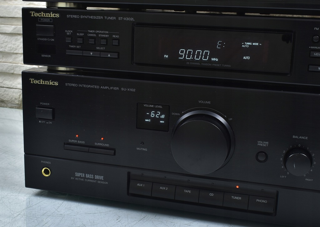 TECHNICS SU-X102 PIĘKNIE GRAJĄCA WIEŻA STEREO - 12789142809 - oficjalne ...