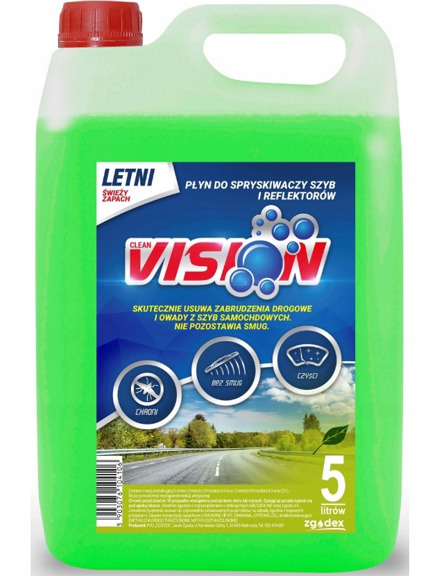 Płyn do spryskiwaczy LETNI VISION 5L - 13629721434 - oficjalne archiwum ...
