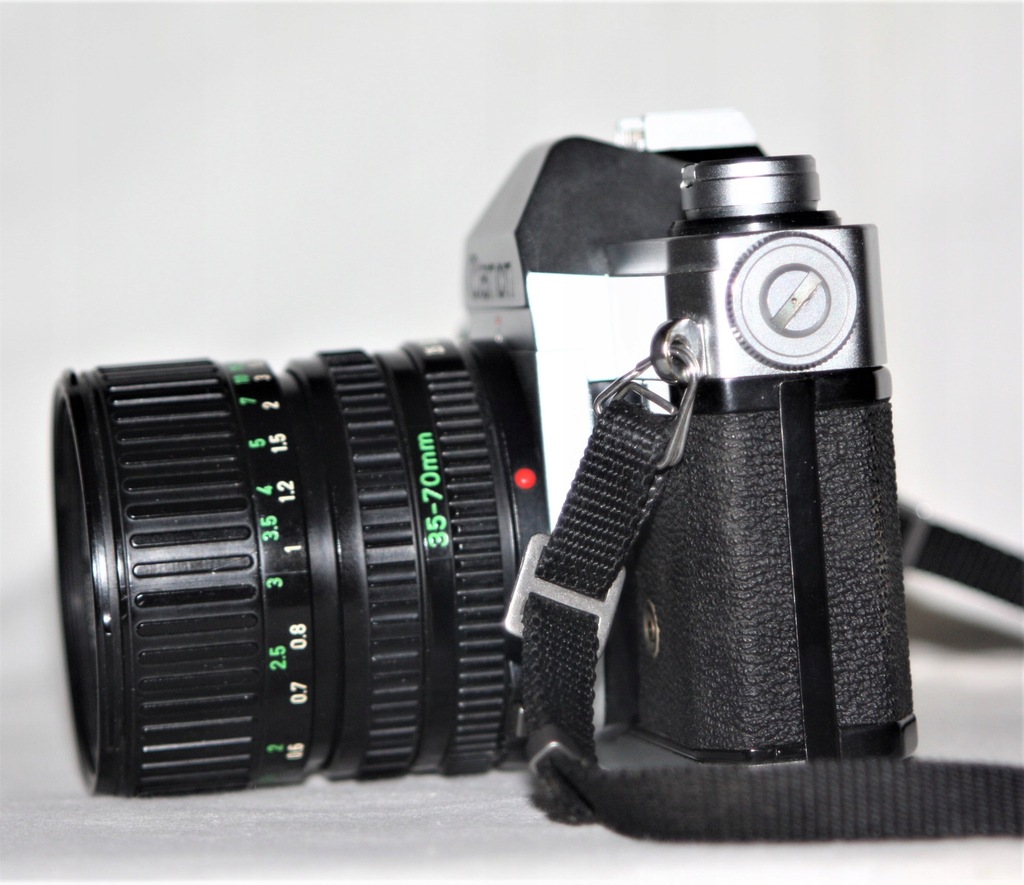 CANON TLb + Canon Zoom FD 3.5-4.5/35-70 mm MACRO - 7821252021 - oficjalne archiwum Allegro