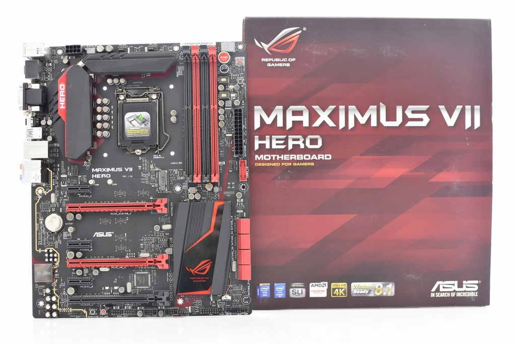 Asus Maximus VII Hero Z97 s1150 BOX Entuzjasta-PC - 13624252467 ...