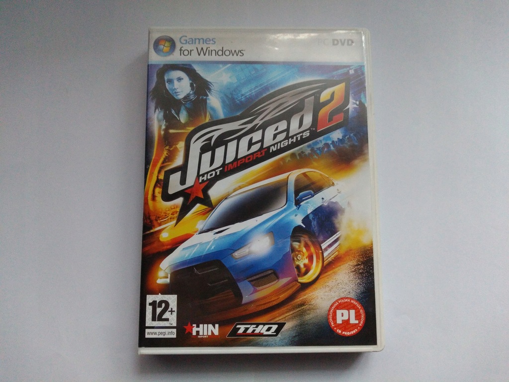Juiced 2 II Hot Import Nights Polska Wersja Polskie Wydanie PL PC DVD ...