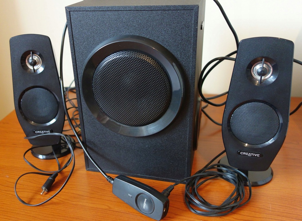 Głośniki 2+1 CREATIVE T3030 Subwoofer 2.1 - 9207917758 - oficjalne ...