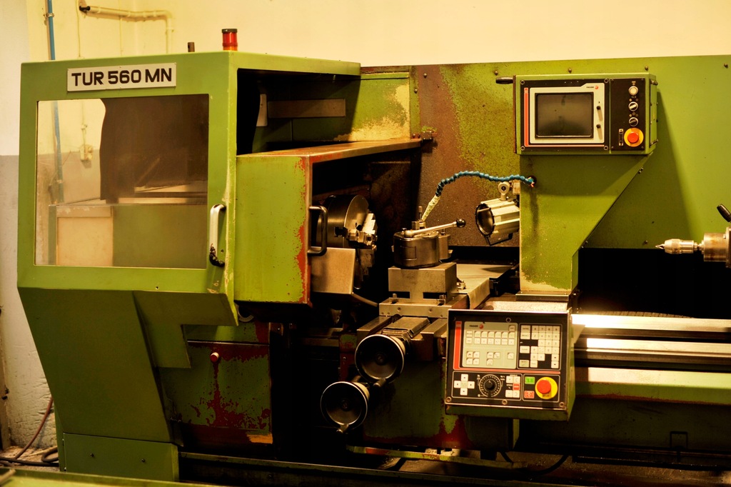 Tokarka FAT TUR 560 MN CNC Fagor 800T -560x1000 mm - 12494255573 ...