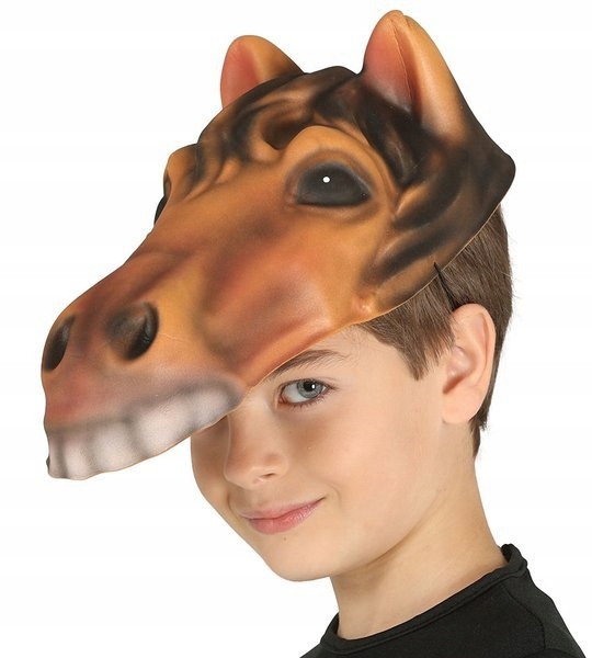 MASKA PIANKOWA KOŃ KONIA ZWIERZĘ FARMA - 11097163975 - oficjalne ...