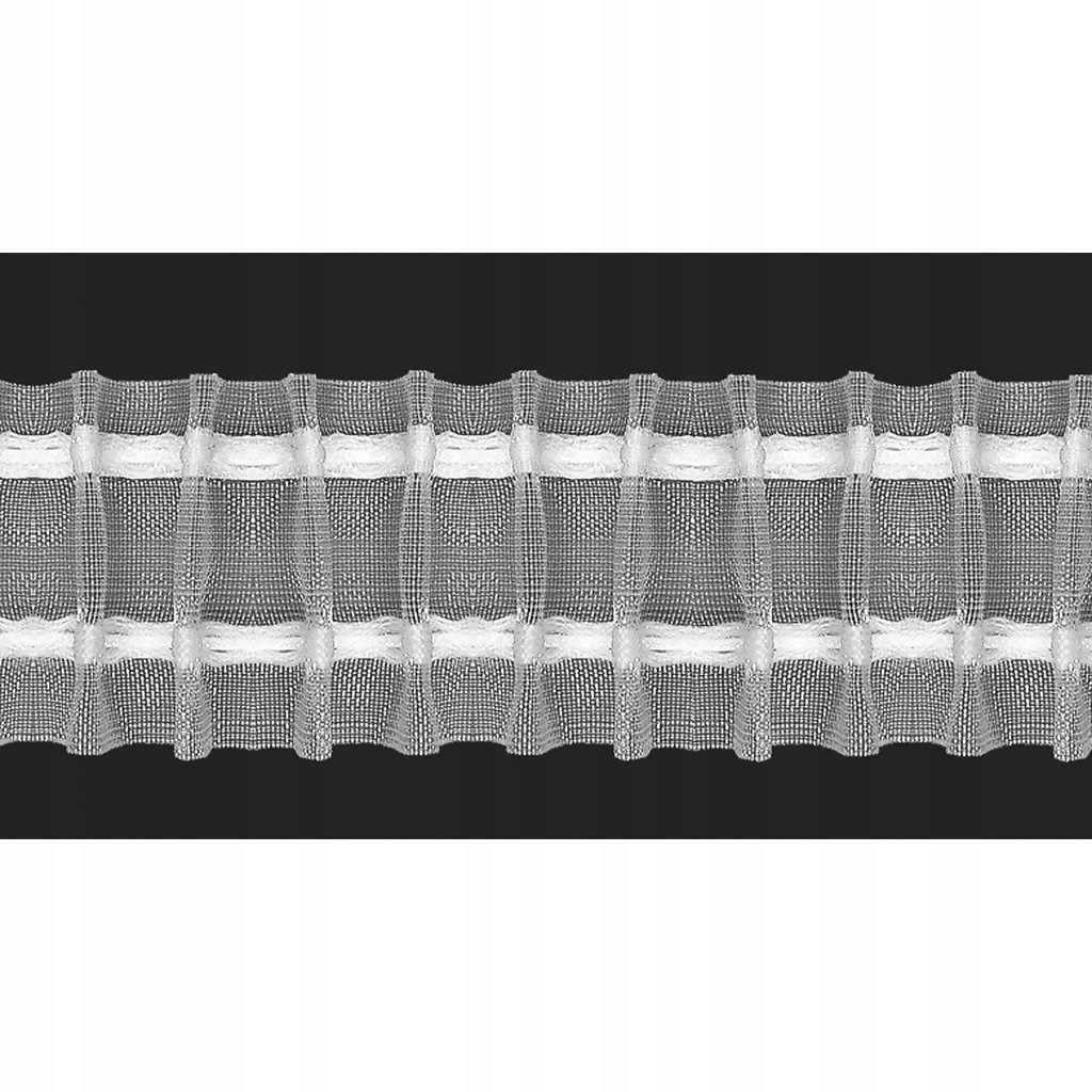 Taśma do firan zasłon 5cm OŁÓWEK marszczenie 1:2,5 - 12709362768 ...