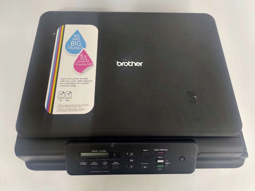 Urządzenie wielofunkcyjne Brother DCP-J100 - 12142607357 - oficjalne ...