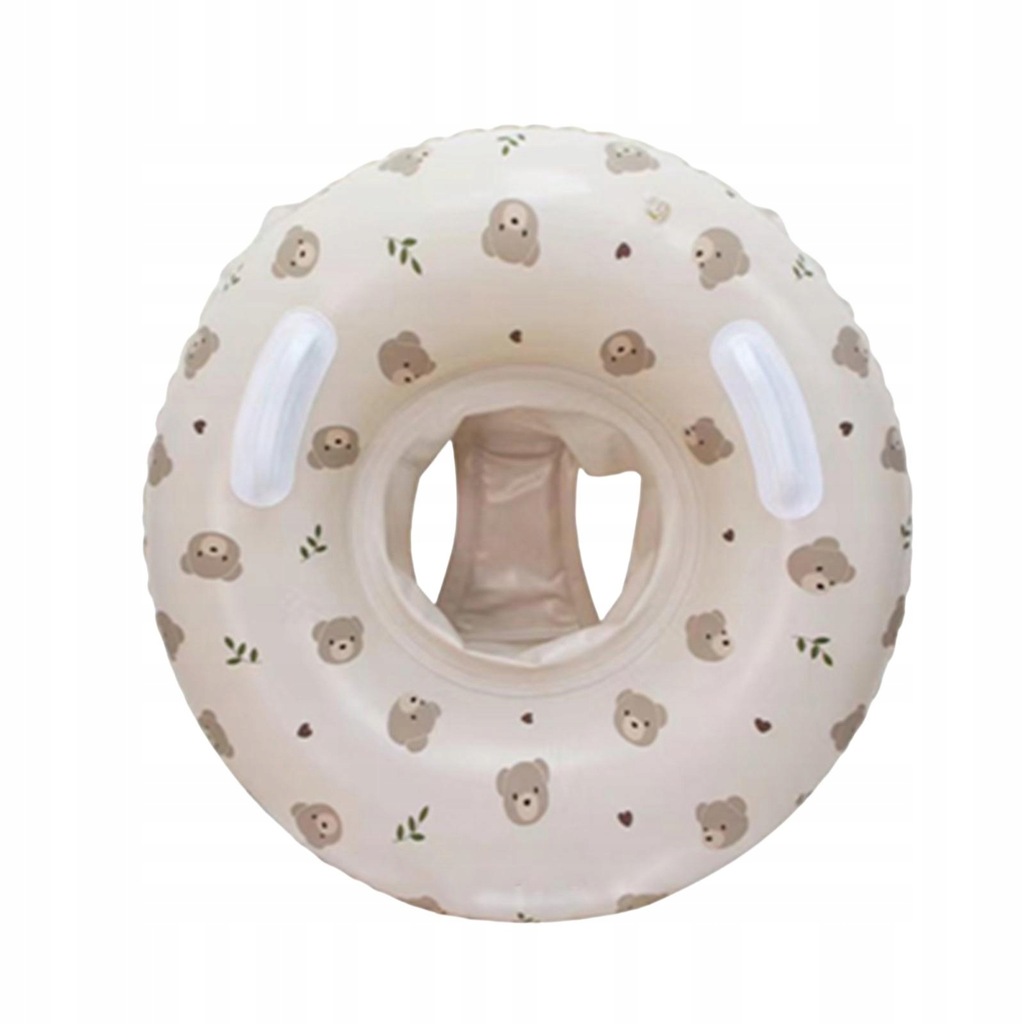 Inflatable Swimming Seat Toy Anti Rollover Baby Swimming Bear Sitting ...