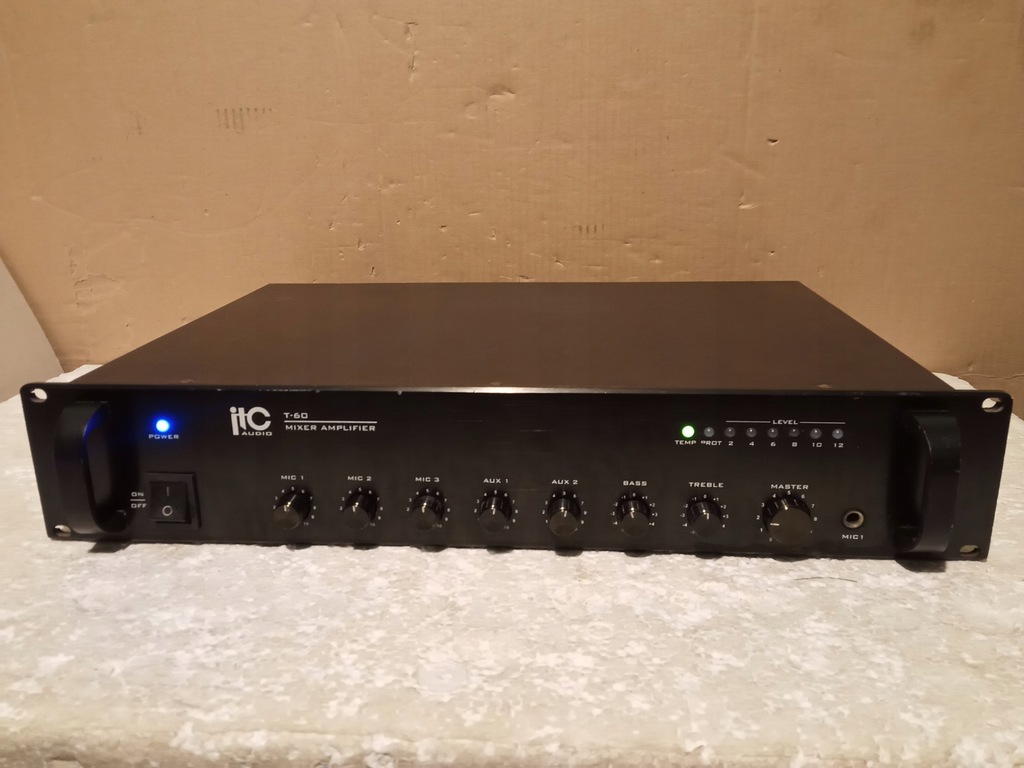 Wzmacniacz ITC T-60 MIXER - 12949061264 - oficjalne archiwum Allegro