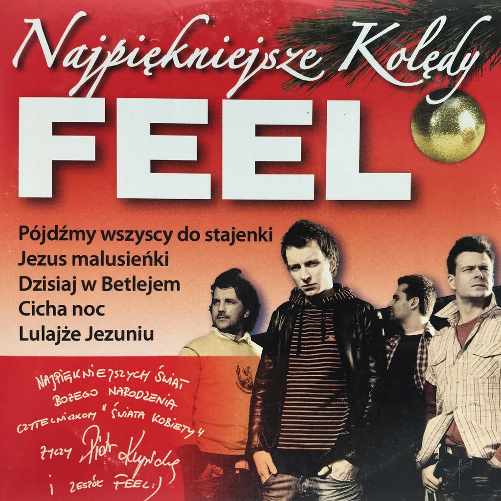 CD - FEEL - NAJPIĘKNIEJSZE KOLĘDY - 12653070773 - oficjalne archiwum Allegro