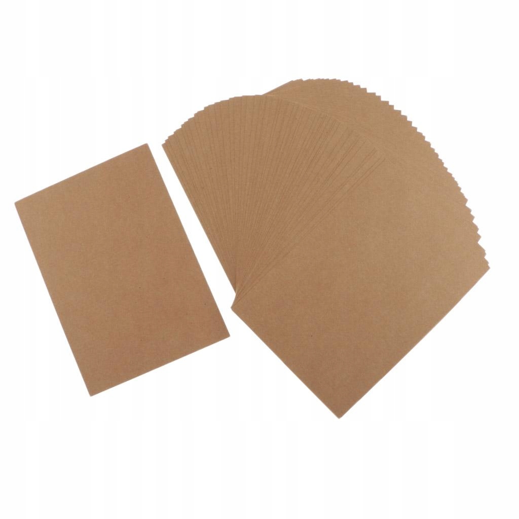 500/100 szt. Kraft Paper Tektura Tektura DIY - 13594251530 - oficjalne ...
