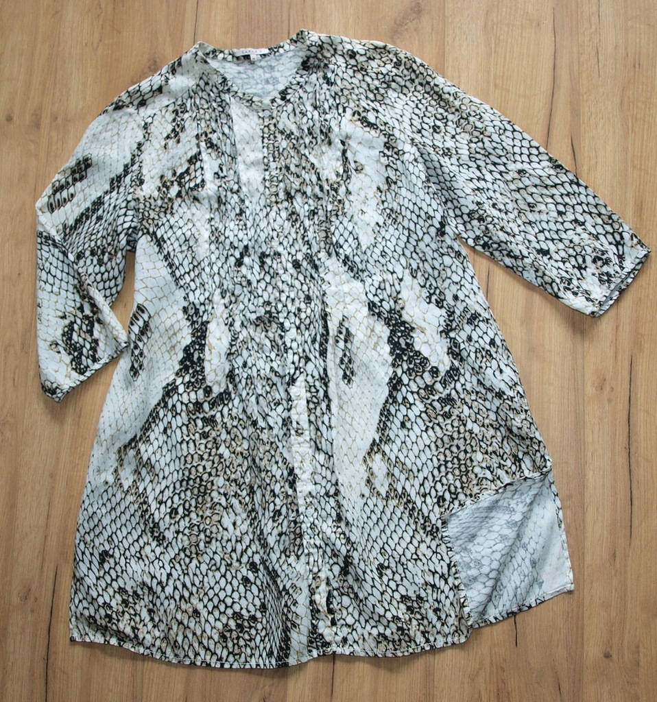 Carla F. świetna tunika wzory 100% len ideał 42 - 17389767063 - oficjalne archiwum Allegro