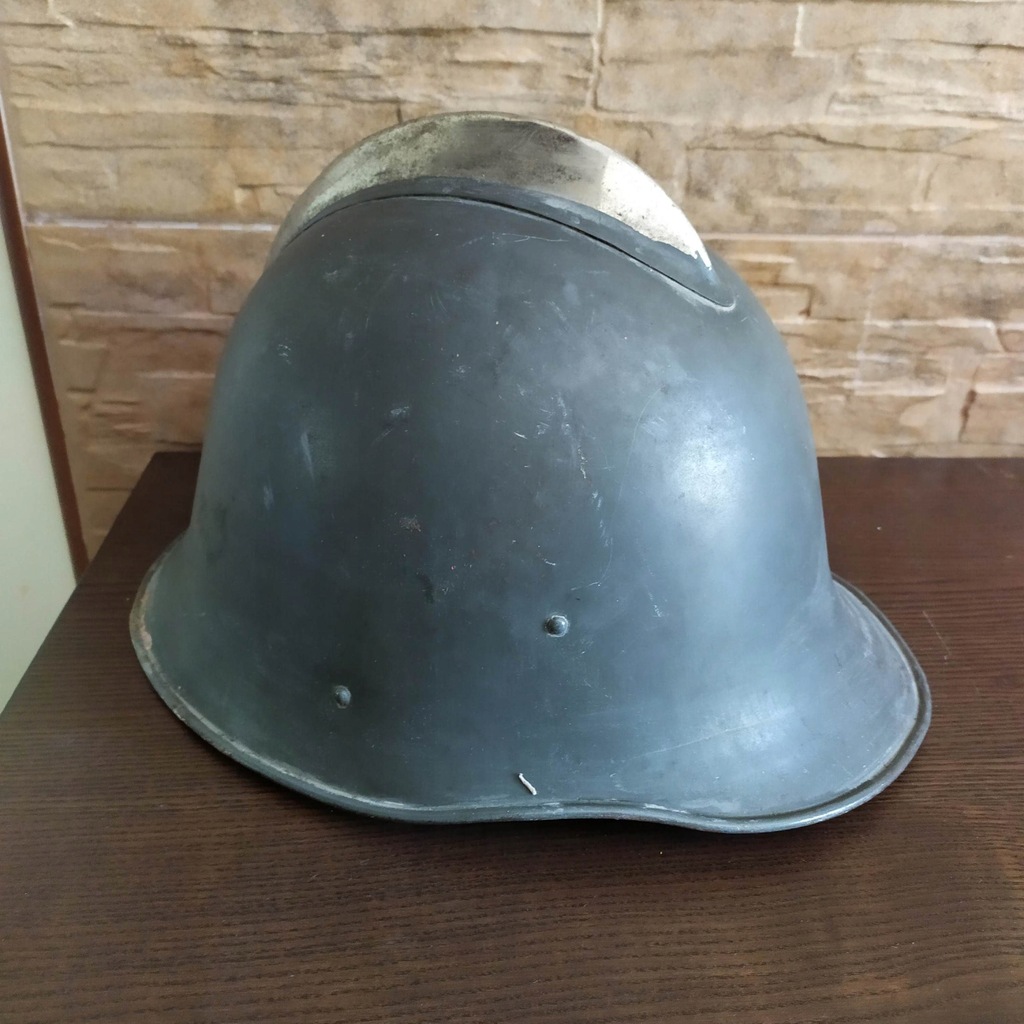 Hełm wz. 35 OPL strażacki obrona przeciwlotnicza - 12579127126 ...