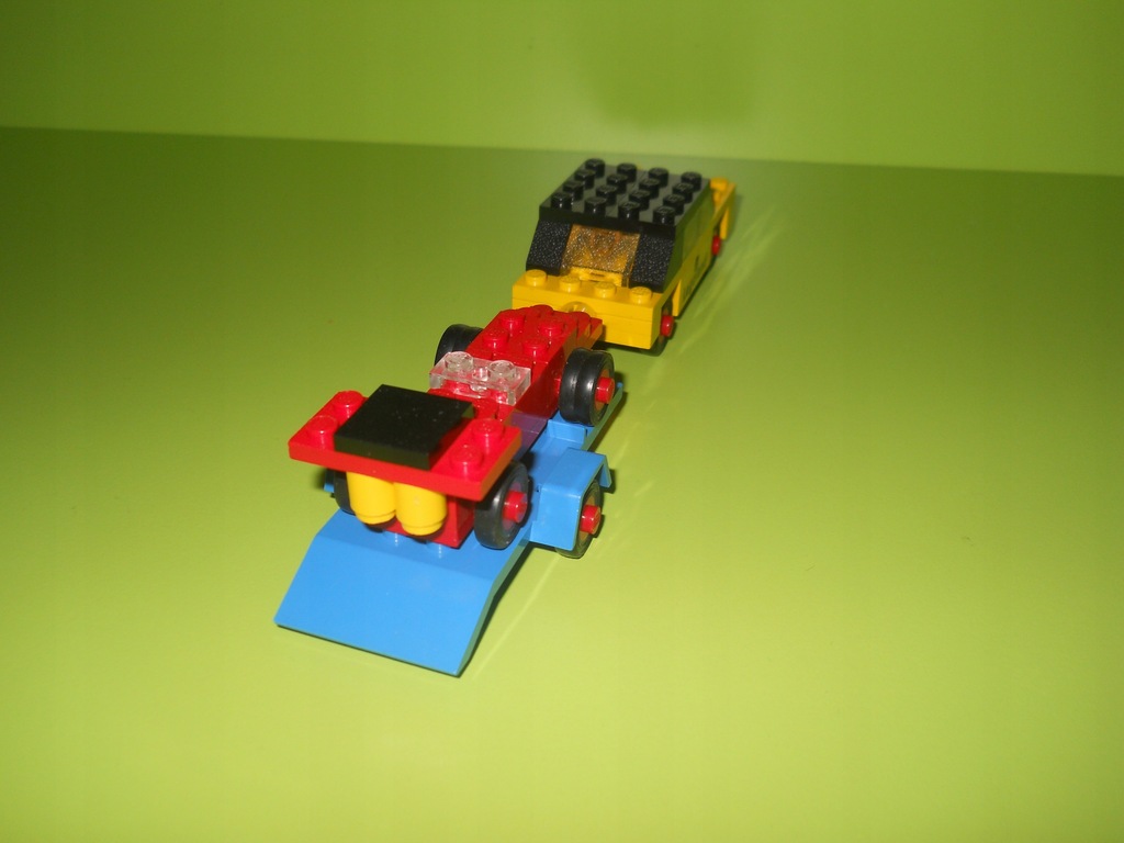 kolekcjonerskie lego 650-1 auto z przyczepą 1972 - 7888219775 ...