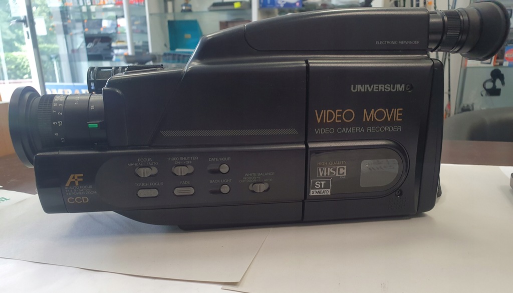 Kamera VHS VIDEO UNIVERSUM VKR 2302 torba hama - 12222988759 ...
