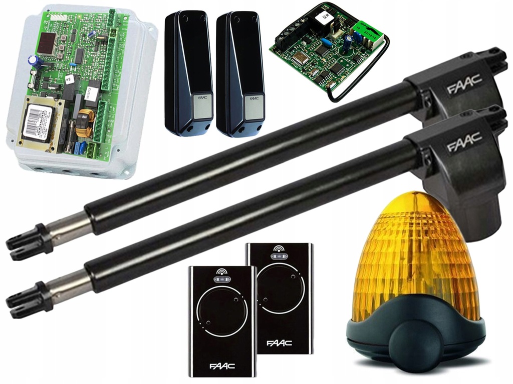 NAPĘD DO BRAM SKRZYDŁOWYCH FAAC 414 ZESTAW 230V - 10171512749 - oficjalne archiwum Allegro