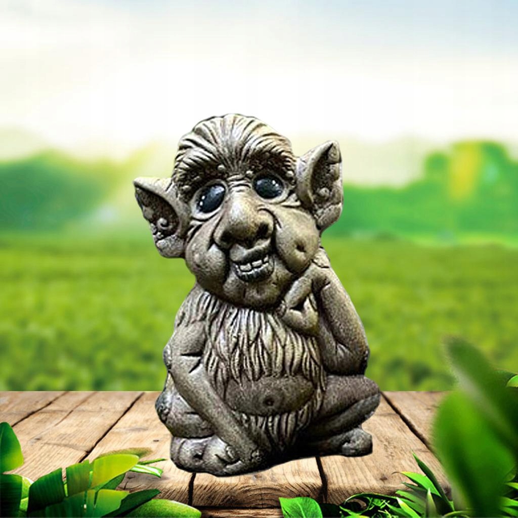 Kora Man Statua Ozdoba ogrodowa Figurka ogrodowa - 12084656054 ...