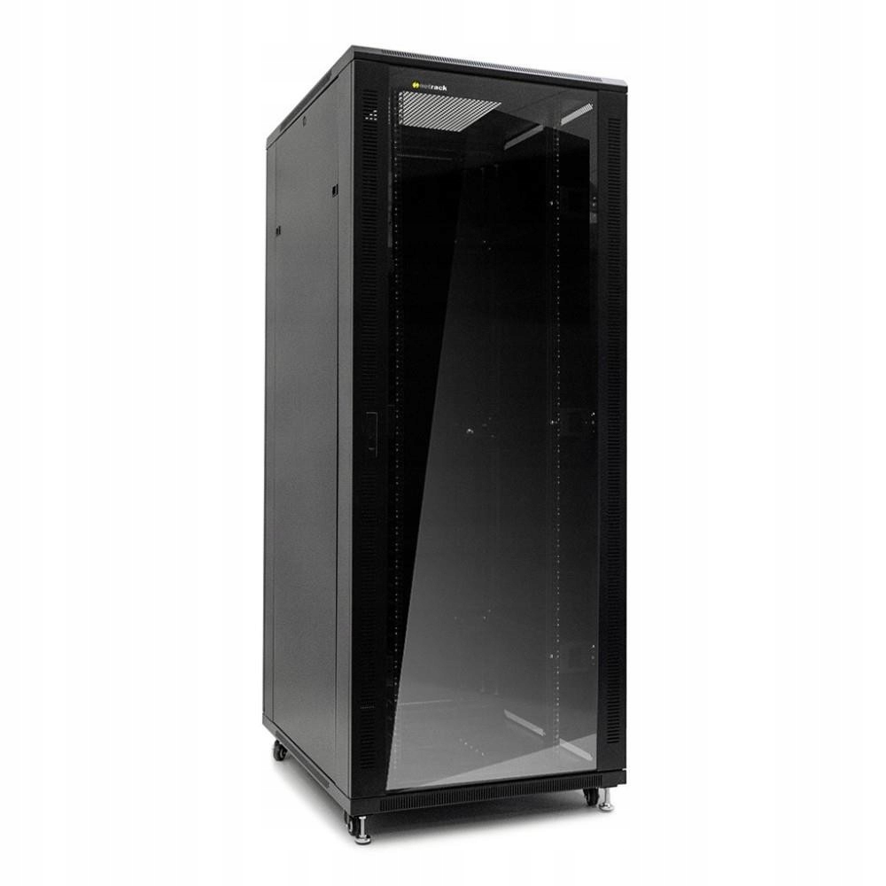Netrack szafa serwerowa RACK 19" 42U/800x1200mm, ZŁOŻONA, drzwi szklane ...