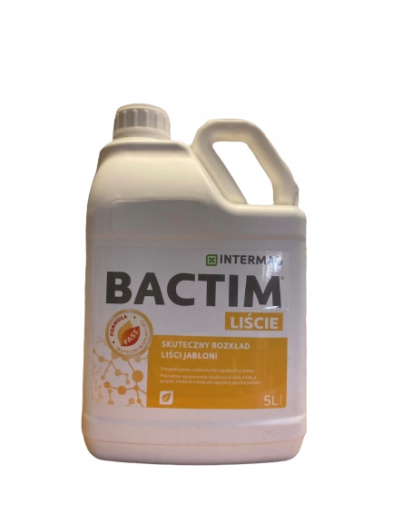 BACTIM LIŚCIE 5L ROZKŁAD LIŚCI ZAMIENNIK MOCZNIKA - 12737461664 ...