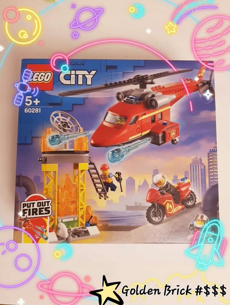 LEGO City 60281 Strażacki helikopter ratunkowy - 11585638721 ...