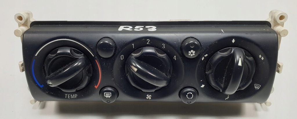 PANEL STEROWANIA NAWIEWU MINI COOPER S R53 R50 - 12610947670 ...