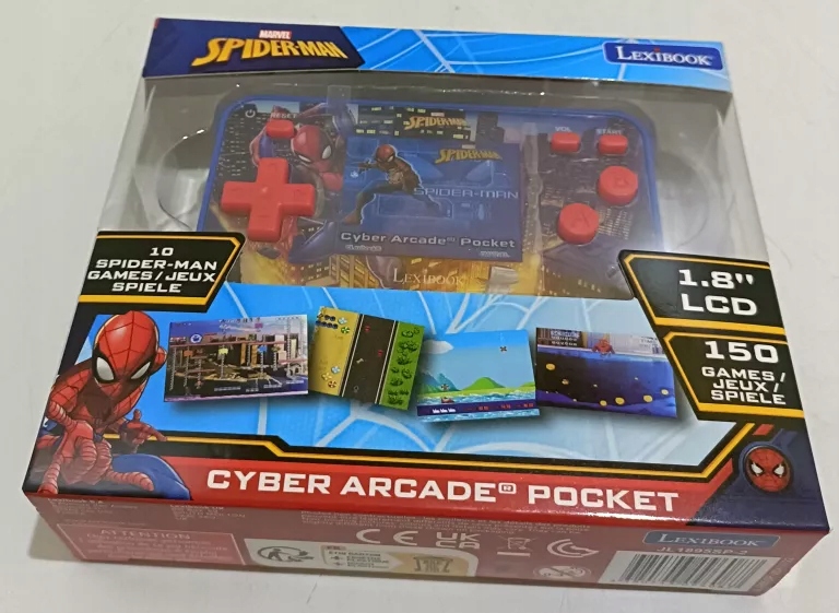 KONSOLA CYBER ARCADE POCKET SPIDER-MAN - 12372175372 - oficjalne ...