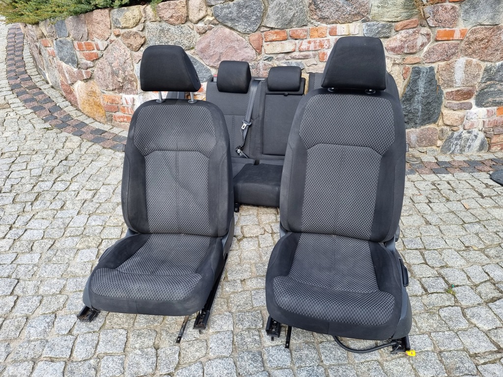 FOTELE FOTEL KANAPA KOMPLET VW PASSAT B7 B7 KOMBI - 13537895280 - oficjalne archiwum Allegro