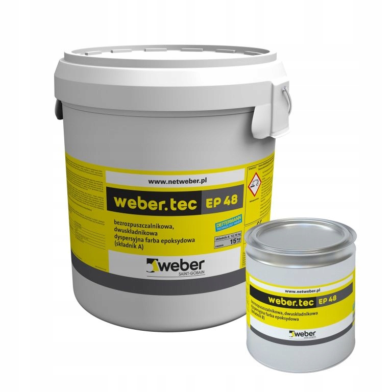 WEBER.TEC EP 48 barwiona dyspersyjna żywica epox. - 12827494206 - oficjalne archiwum Allegro
