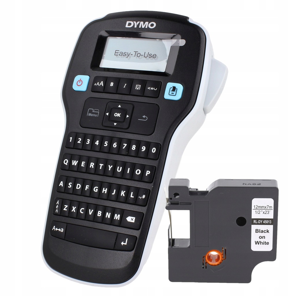Drukarka DYMO LabelManager 160 + 1 taśma D1 45013 - 9977252892 ...