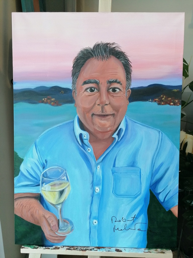 Portret Pana Roberta Makłowicza z autografem - 13143105981 - oficjalne ...