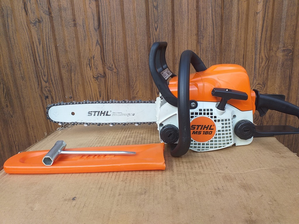 Piła spalinowa Stihl MS-170/180 2 MIX stan BDB - 13094658563 - oficjalne archiwum Allegro