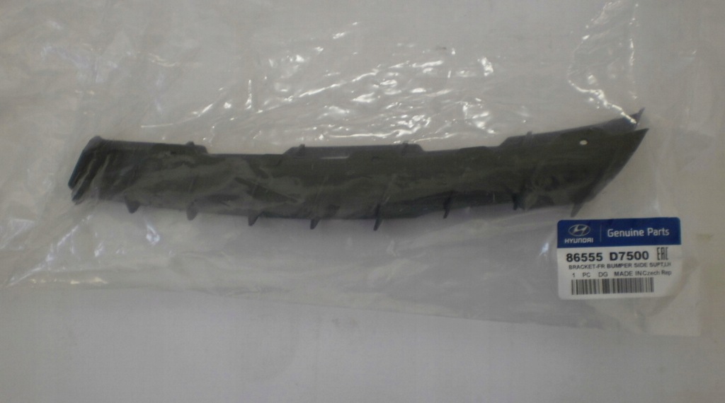 HYUNDAI TUCSON ślizg zderzaka przód L. 86555-D7500 - 9694337858 ...