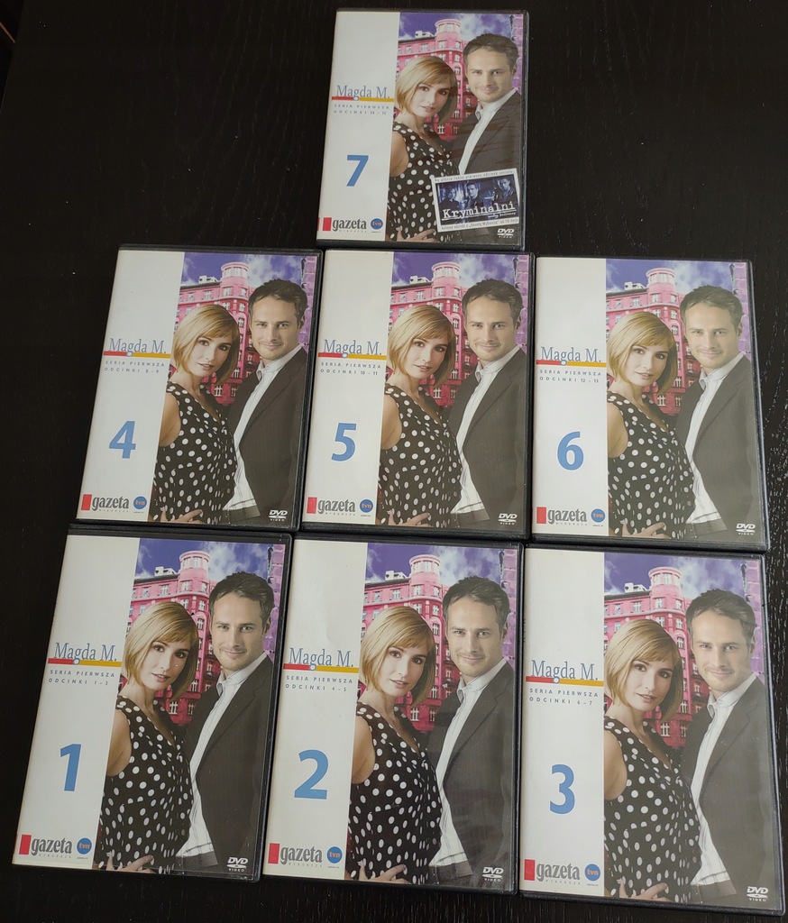 Serial magda m seria 1 i 2 odcinki 1-30 płyta DVD - 12212266480 ...