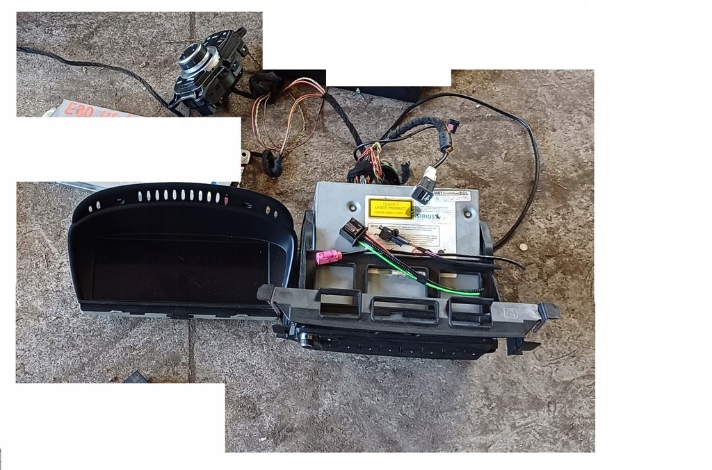 NAWIGACJA NAVI BMW e90 e91 LIFT CIC język polski czytnik ekran idrive ...