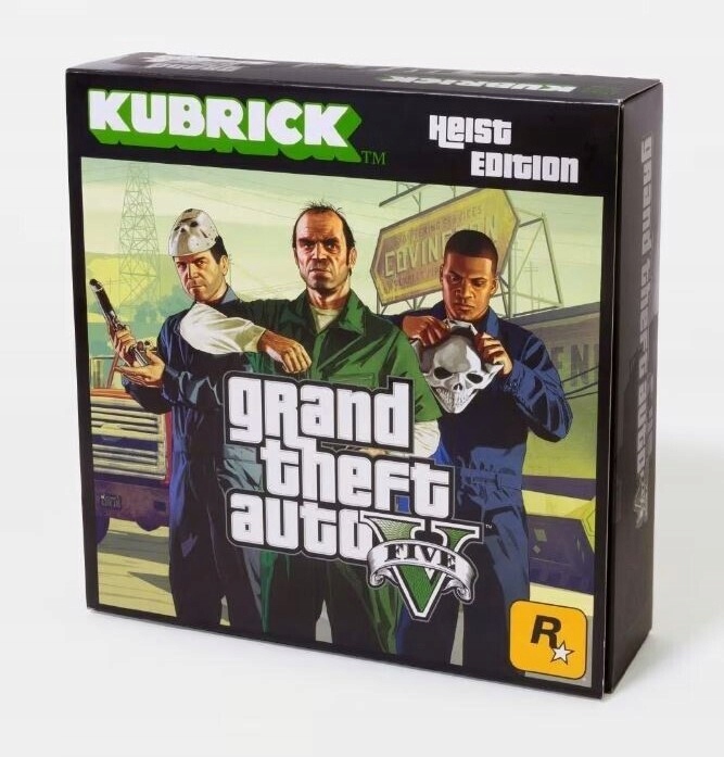OFFICIALNY ZESTAW FIGUREK GTA Grand Theft Auto V HEIST EDITION Kubrick ...